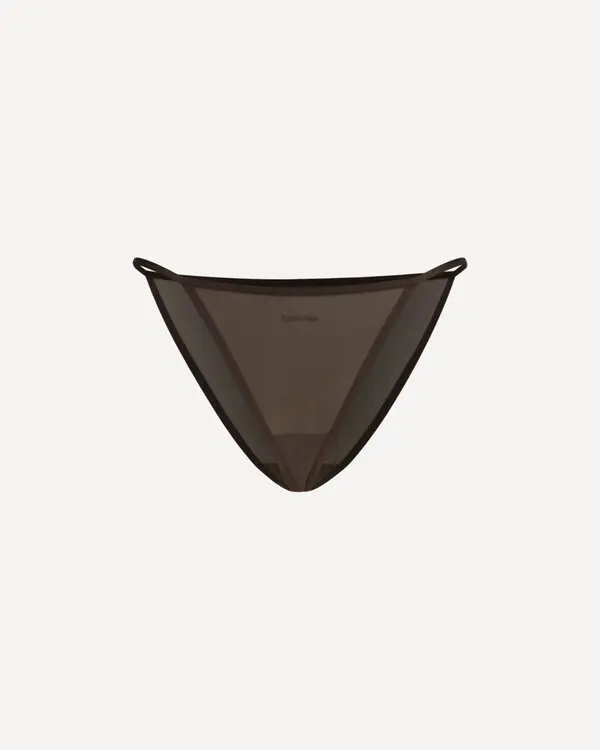 Calvin Klein Jessica Thong Feale - Brown