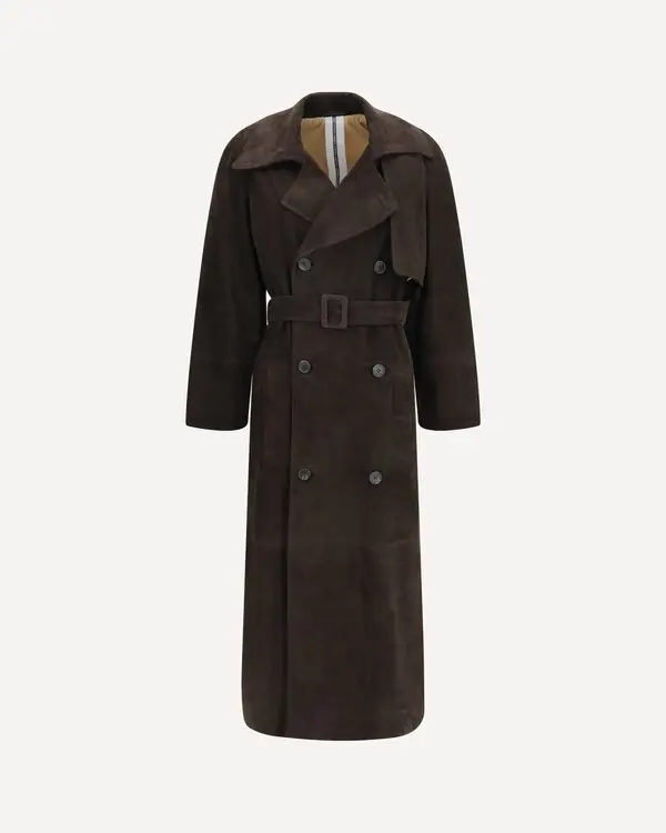 SWORD 6644 Suede Coat