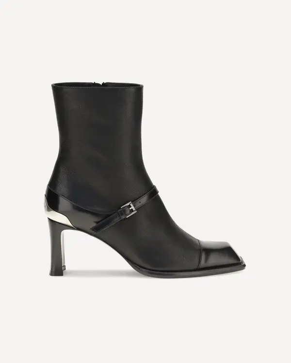 Alexander McQueen Niko Ankle Boots - Black