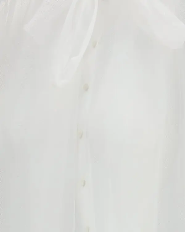 FORTE_FORTE Tulle Shrt Wth Sash