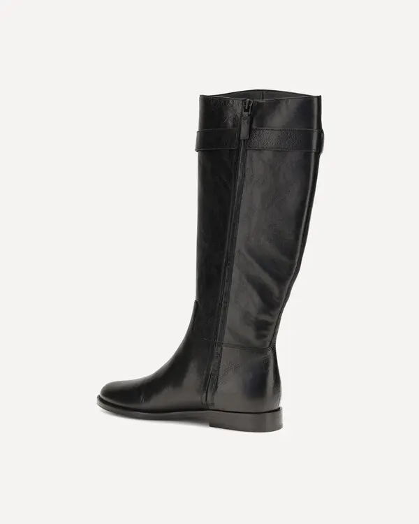 Tory Burch T Lock Riding Boots