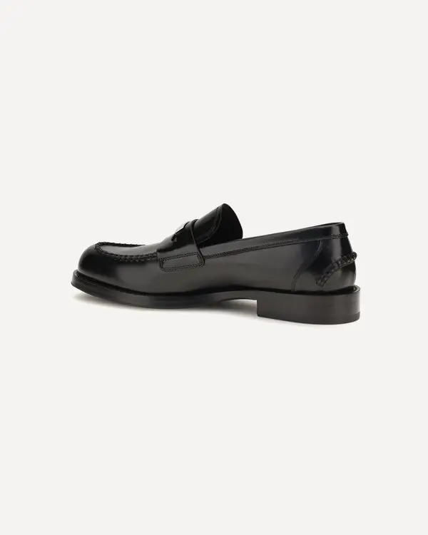 Dolce & Gabbana Calfskin Leather Loafers