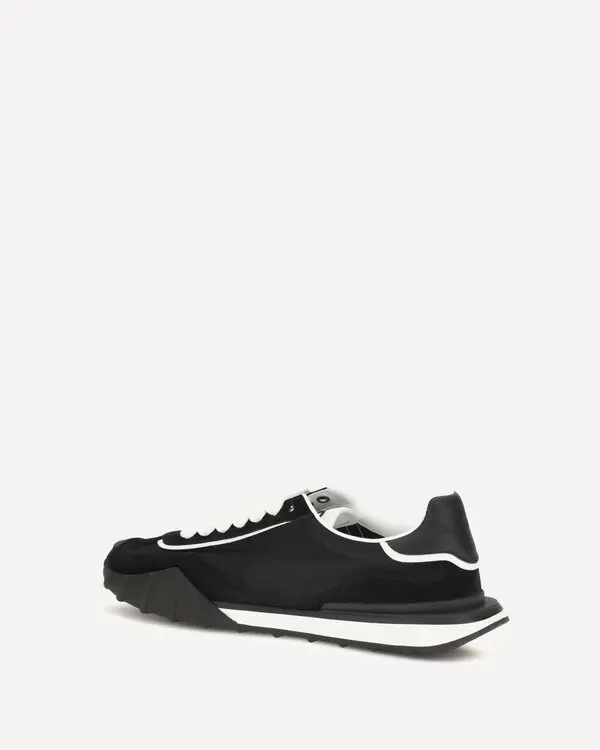 Dolce & Gabbana Dg Logo Leather Sneakers