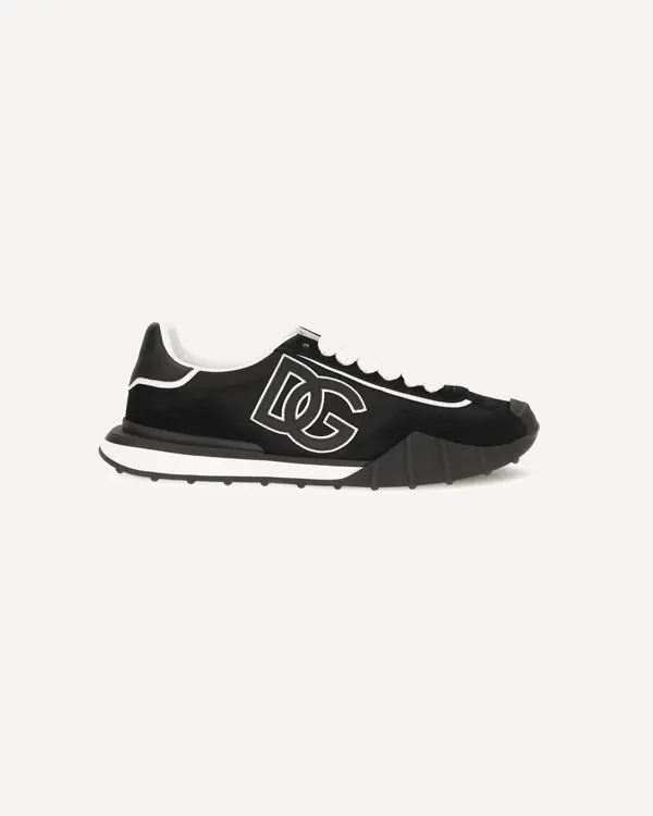 Dolce & Gabbana Dg Logo Leather Sneakers