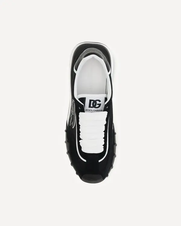 Dolce & Gabbana Dg Logo Leather Sneakers