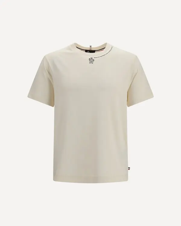 Moncler Cotton T-shirt With Logo Ale