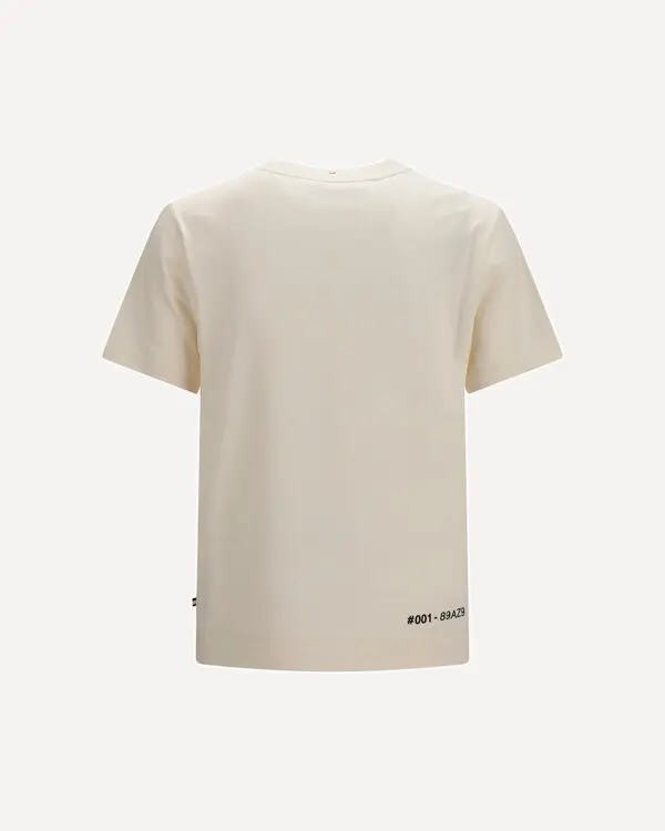 Moncler Cotton T-shirt With Logo Ale