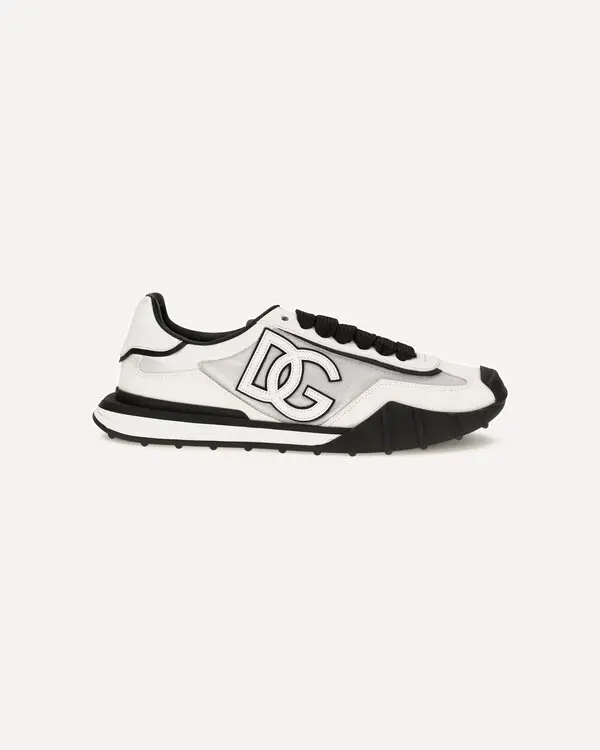 Dolce & Gabbana Dg Logo Leather Sneakers