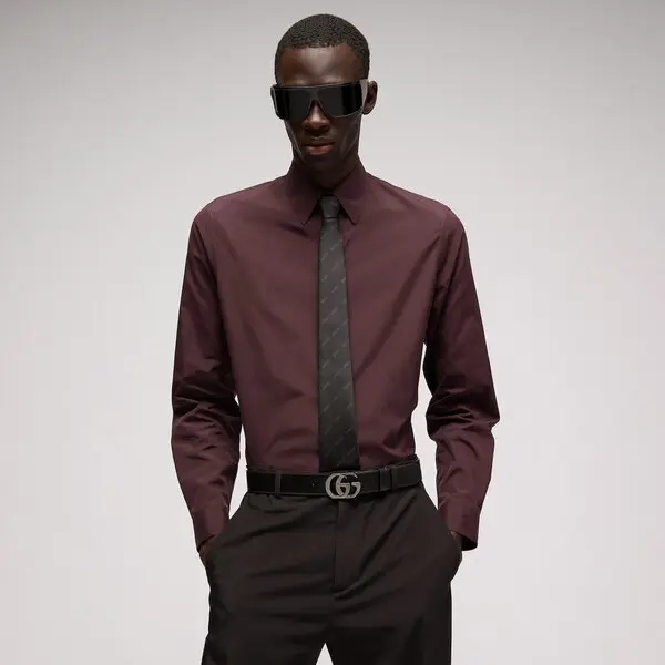 Gucci Gg Jacquard Tie