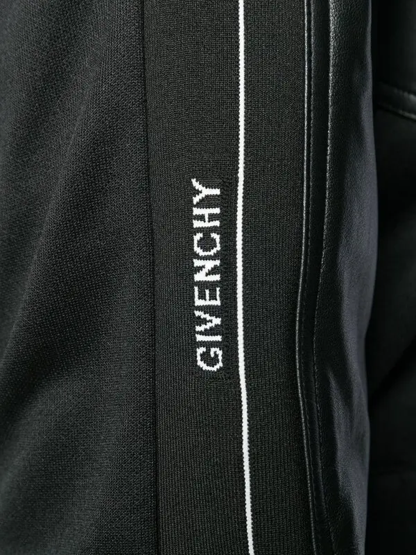 Givenchy Logo Tape Panelled Jacket