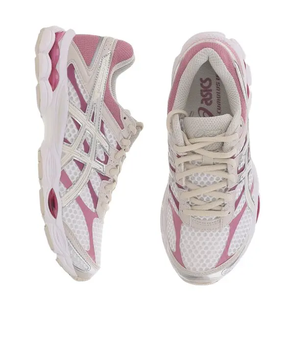 Asics Mesh Panel Running Shoes - Pink
