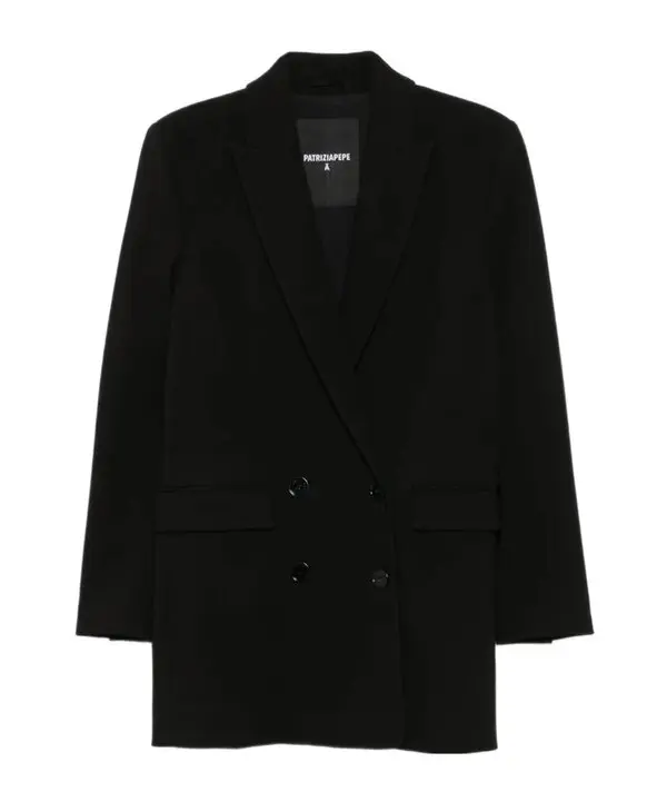 Patrizia Pepe Double-breasted Peak-lapels Blazer