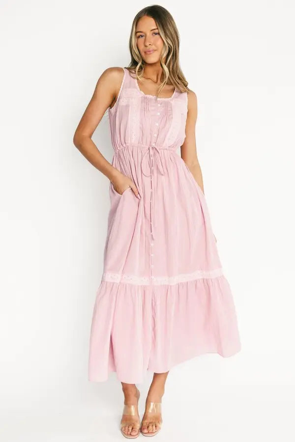 IN LOOM Blanche Midi Dress