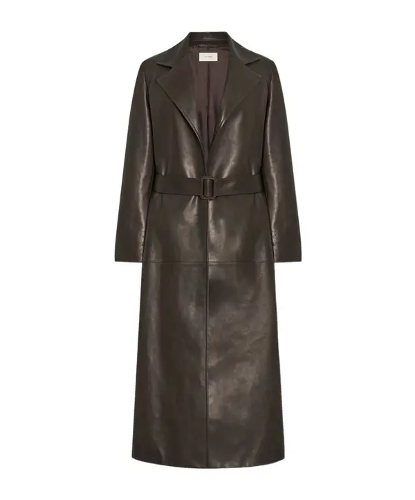 THE ROW Raisa Leather Coat