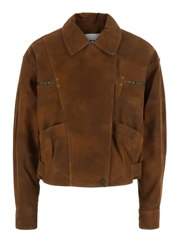 Isabel Marant Étoile Belma-gc Tech Fabric High-collar Jacket For