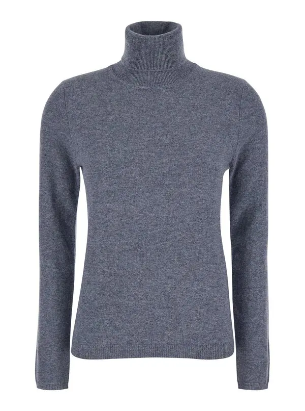 LEPLAIN Cashmere Turtleneck Sweater For