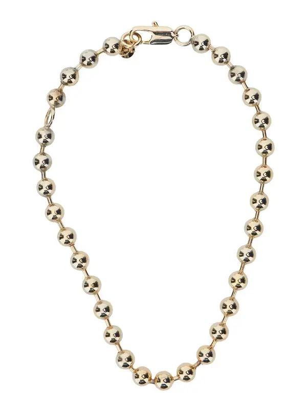SEMICOUTURE Brass Necklace