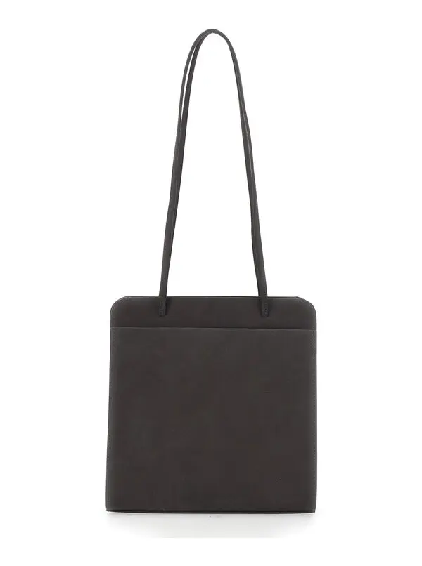 FANE Lisse Leather-trim Handbag With Internal Pockets, Zip Closure, 35 Cm X 25 Cm X 15 Cm