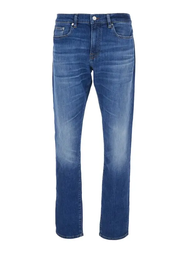 FRAME Slim-fit Denim Jeans With Belt Loops