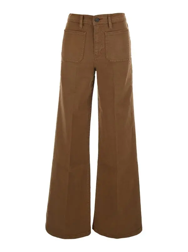FRAME Slim Palazzo Wide-leg Denim Jeans