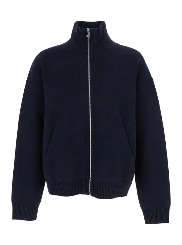 Axel Arigato Core Zip-up Jersey Sweater