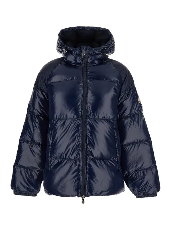Pyrenex Tech Fabric Down Jacket With Fixed Hood And Zip Front Pockets