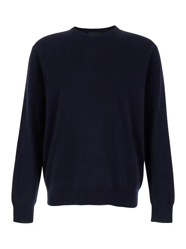 LEPLAIN Cashmere Crewneck Long Sleeve Sweater