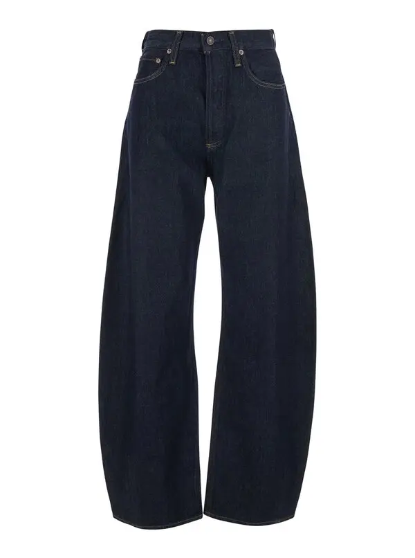 AGOLDE Luna Five-pocket Relaxed-fit Denim Jeans For - Blu