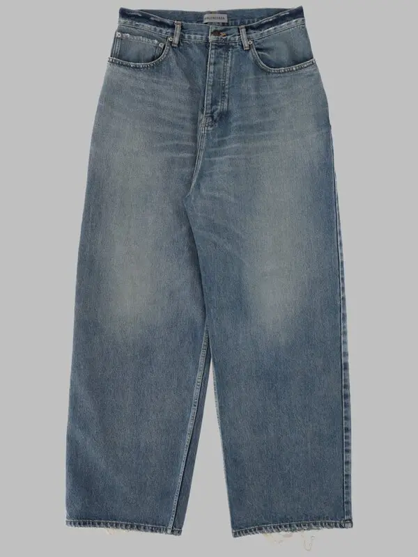 Balenciaga Baggy Jeans In Cotton