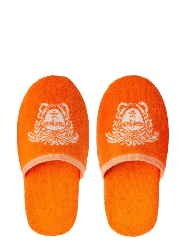 Versace Tech Fabric Medusa Jacquard Home Slippers