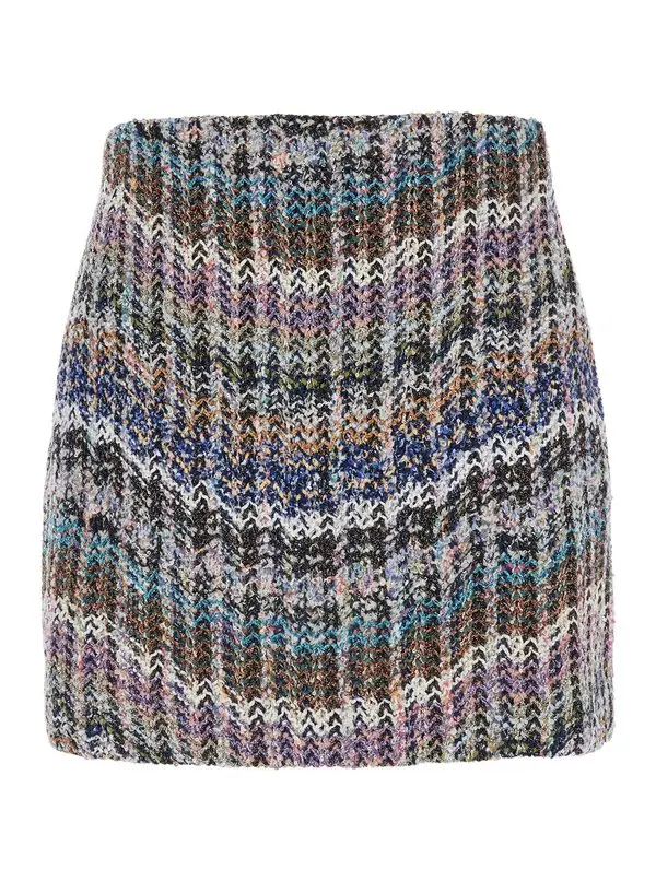 Missoni Motif All-over Sequin Skirt In Tech Fabric
