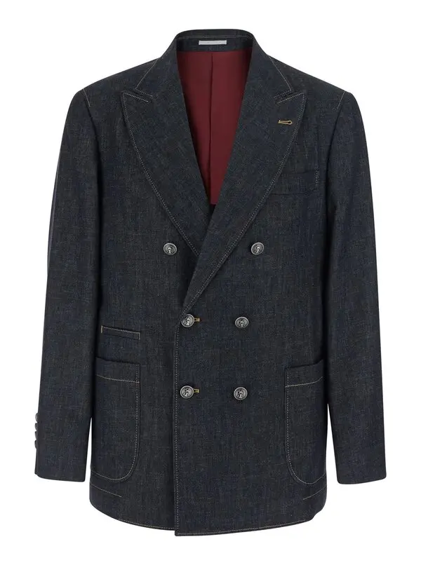 Brunello Cucinelli Deconstructed Tailored Jacket