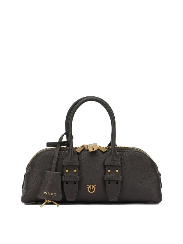 Pinko Premium Sheep Leather Handbag - Brown