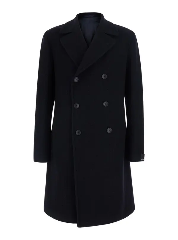 Tagliatore Arden Double-breasted Wool-cashmere Jacket With Notched Revers
