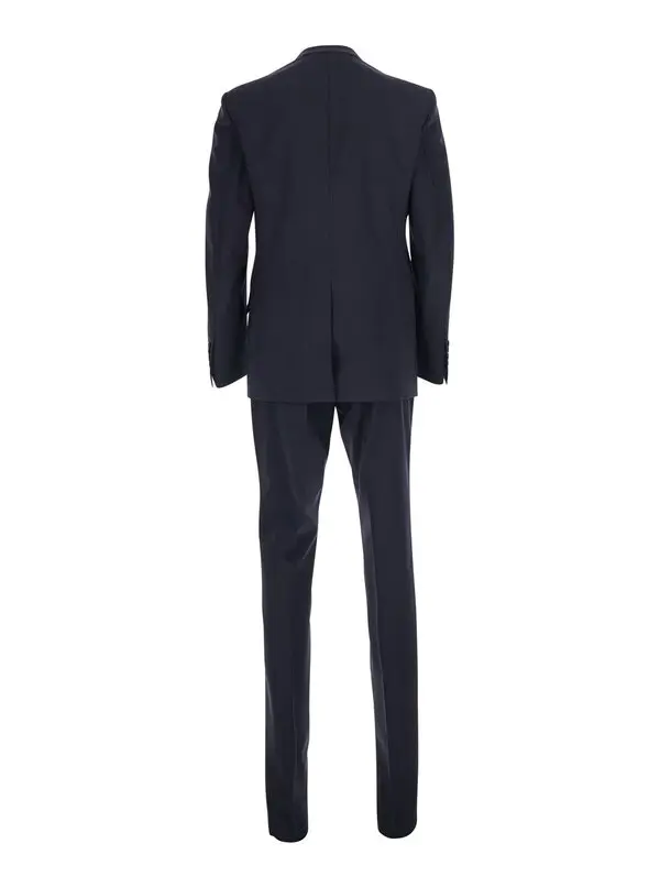 TOM FORD Shelton Wool Single-breasted Suit With Peak Revers And Slim Fit