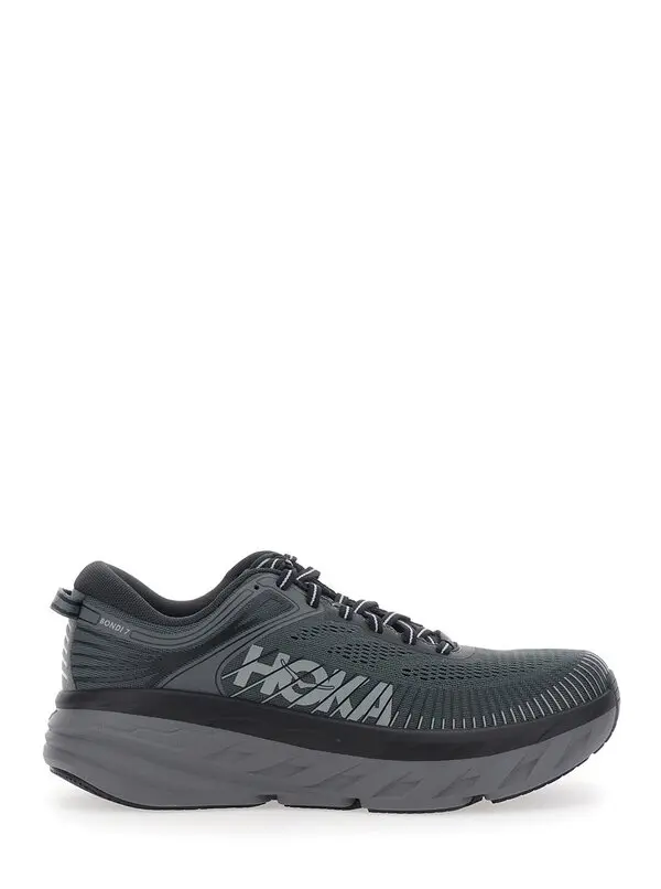 HOKA® Cushioned Sneakers With Breathable Tech Fabric Upper