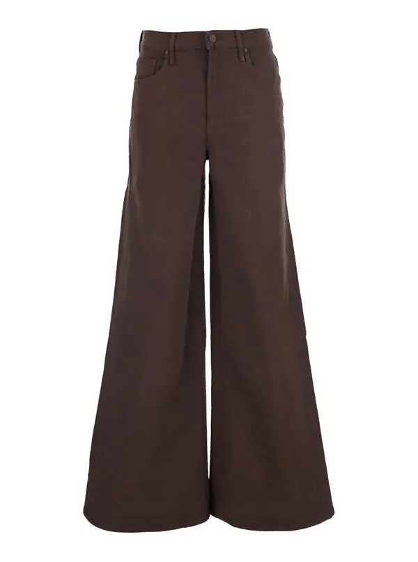MOTHER The Undercover Sneak Five-pocket Loose-fit Denim Jeans