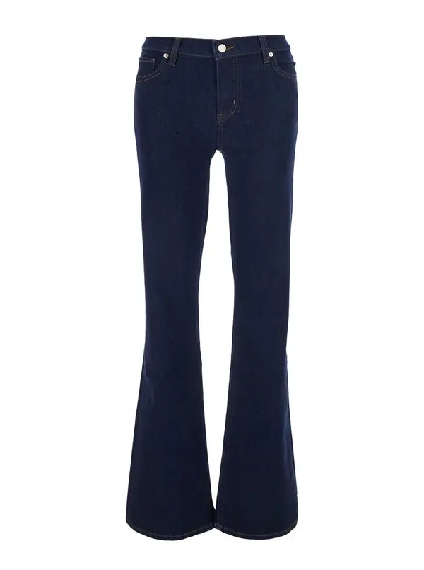 FRAME Jeans The Rodeo Straight-leg With Zip Closure & Pockets