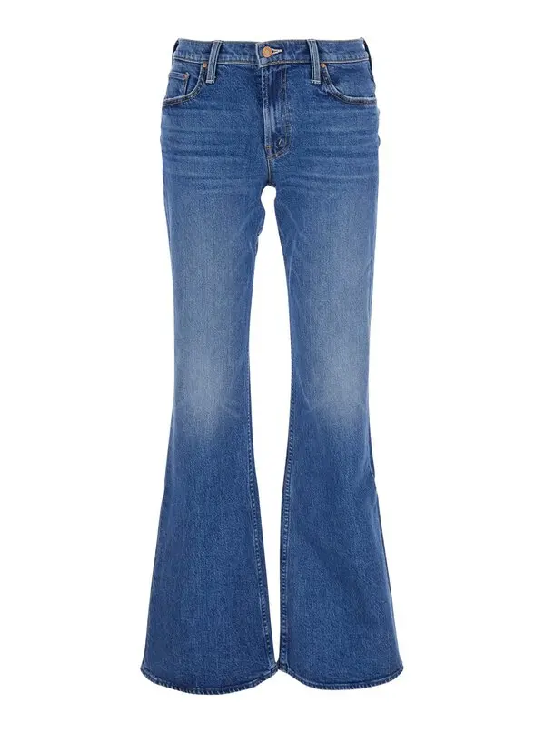 MOTHER High-waist Slim-fit Flared Jeans With Five-pocket Design
