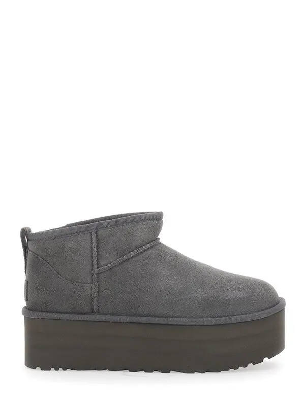 UGG Ultra Mini Classic Suede Pull-on Boots