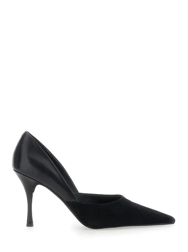 Jeffrey Campbell Volturi High-heel Leather Pumps With Tapered Silhouette
