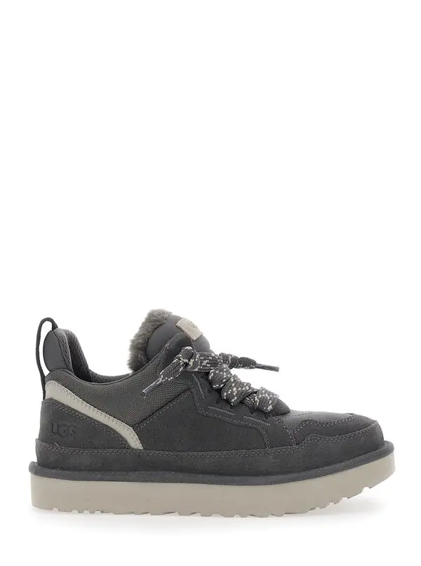 UGG Lowmel Leather-lined Laceless Sneakers With Rubber Sole