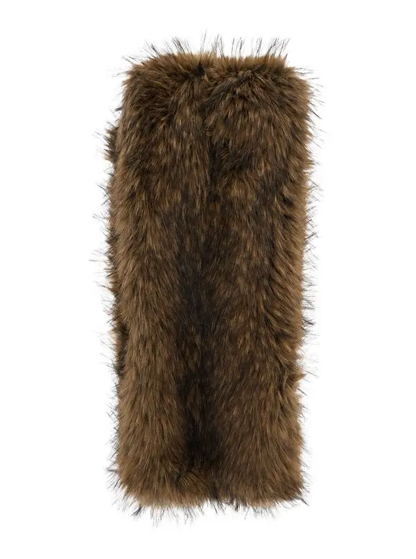 BAZAR DELUXE Wraparound Ecofur Scarf
