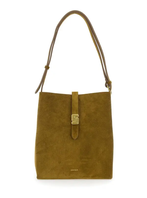 Soeur Bello Shoulder Handbag With Leather Details