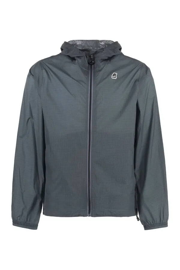 K-WAY Cleon Hooded Storm Shield Nylon Jacket