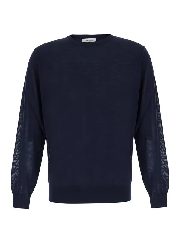 KANGRA Merino Extrafine Crew Neck Long-sleeve Jersey Sweater