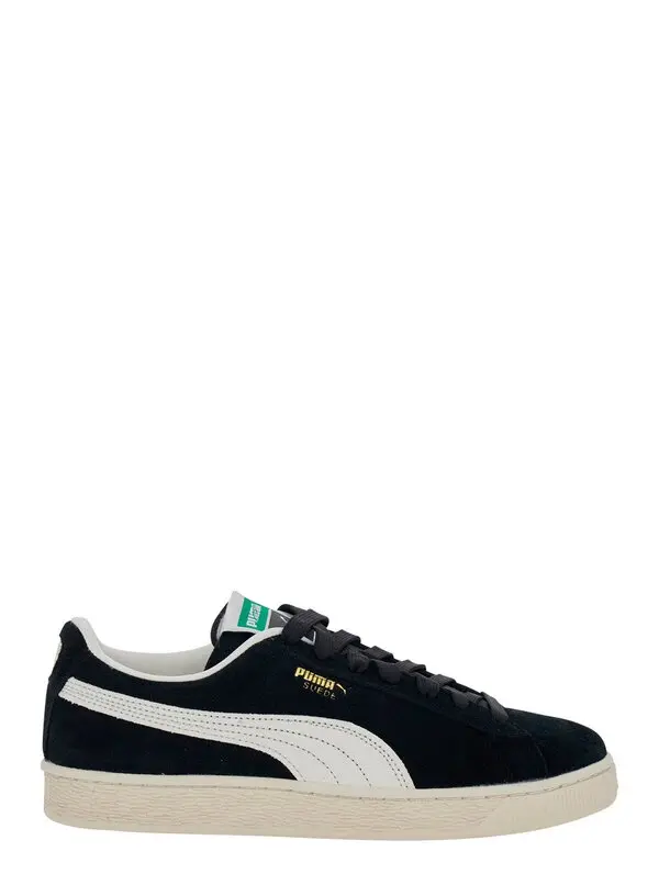 PUMA Suede Charles Lace-up Sneakers With Leather Details