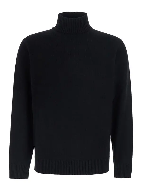 KANGRA Wool-cashmere Turtleneck Sweater With Long Sleeves