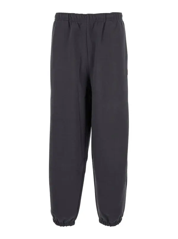 The North Face Cotton Trousers With Elastic Waist And Side Logo Patch
