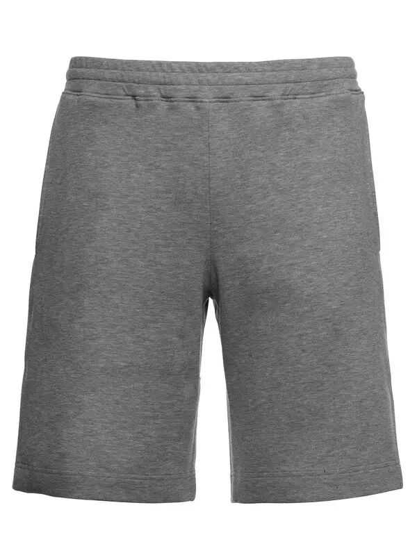 GAUDENZI Cotton Shorts With Elastic Waist And Side Pockets